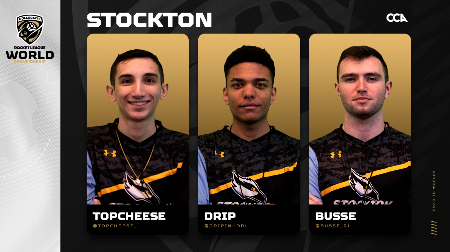 Stockton university • Collegiate Rocket League World Championship